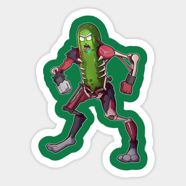 Pickle Rick - Pickle Rick - Sticker | TeePublic Pickle Rick - Pickle Rick - Sticker | TeePublic